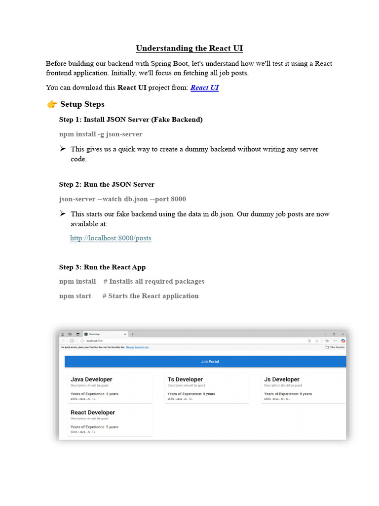 Understanding The React UI | PDF | Computing | Software Engineering