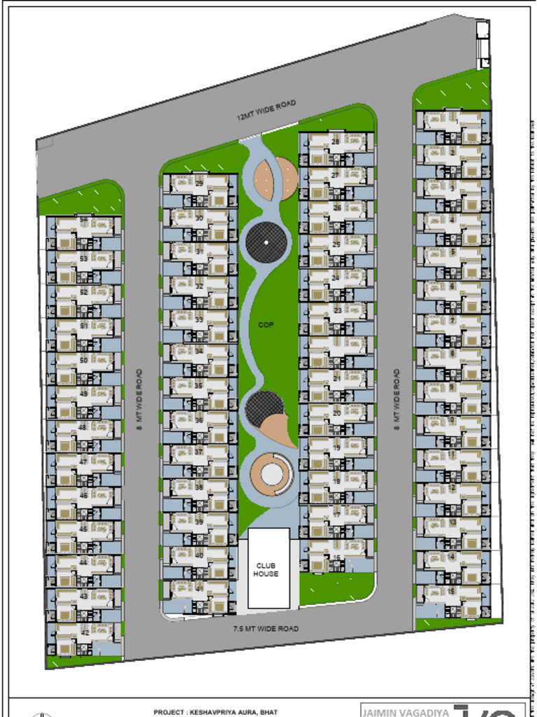 Aura Site Layout With Unit | PDF