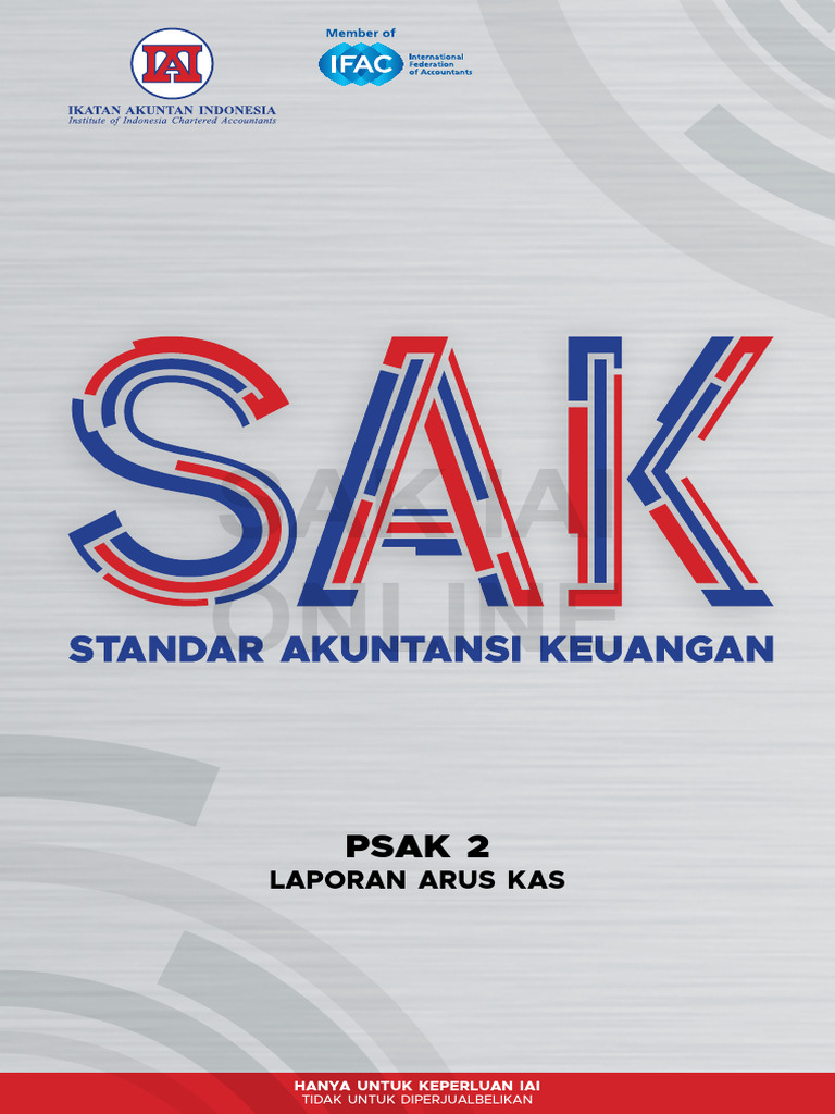 PSAK 2: Laporan Arus Kas 2022 | PDF