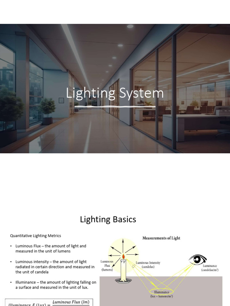 Lighting System | PDF | Lighting | Light