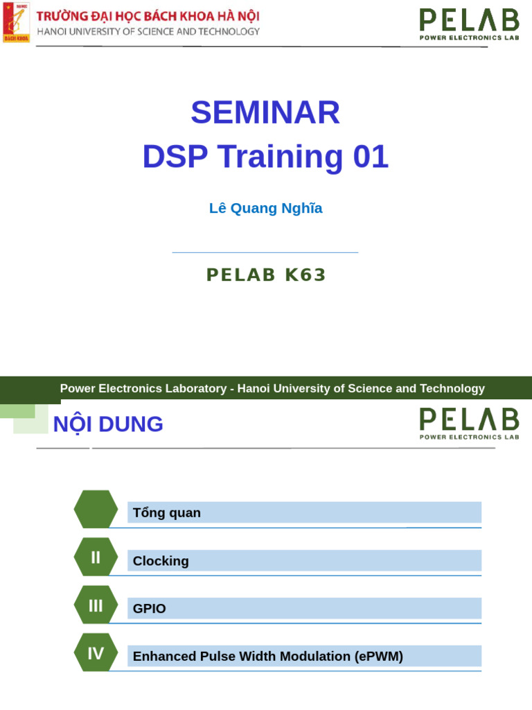 DSP Training 01 | PDF