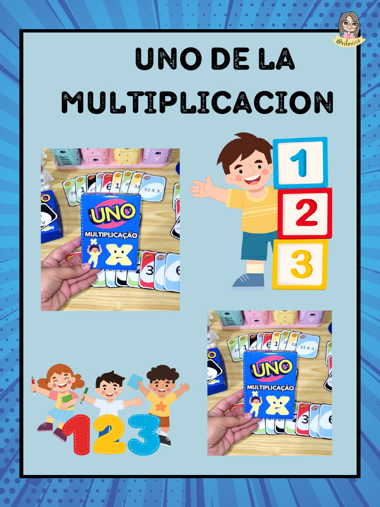 Juego de Multiplicación para Niños | PDF