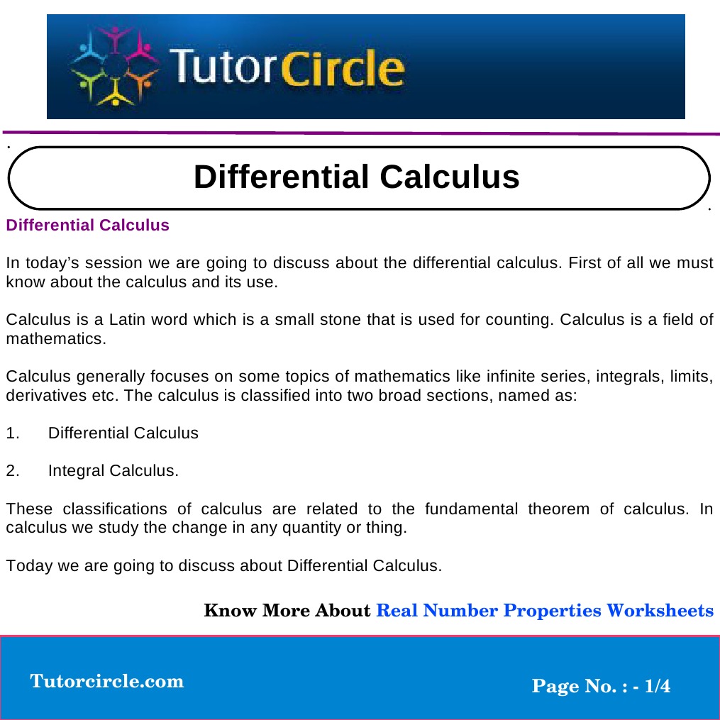 Differential Calculus | PDF | Calculus | Differential Calculus