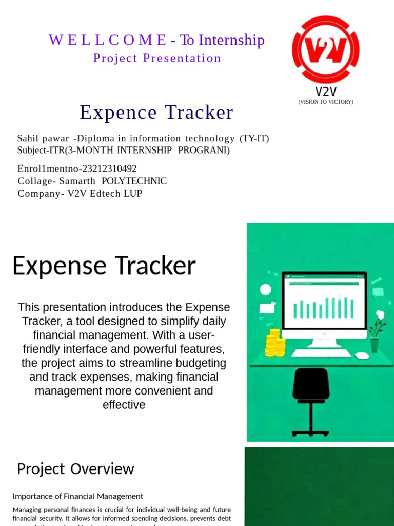 Expense Tracker Project | PDF | Computing | Information Technology