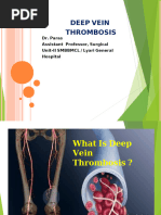 DVT Physical Assessment Guidelines | PDF | Edema | Vein