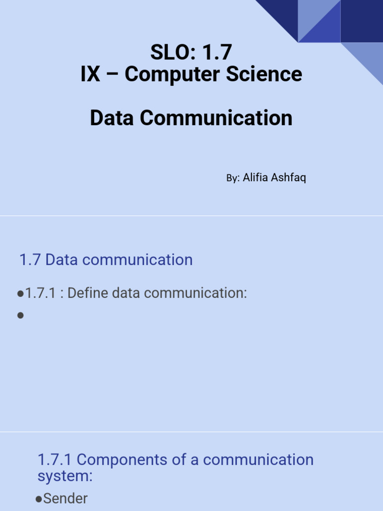 Unit-1-The Computer System SLO 1.7 & 1.8 | PDF | Duplex (Telecommunications) | Network Topology