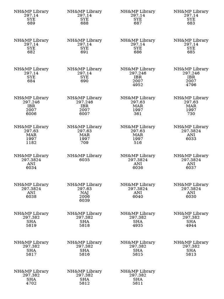 Label Batch 89 | PDF