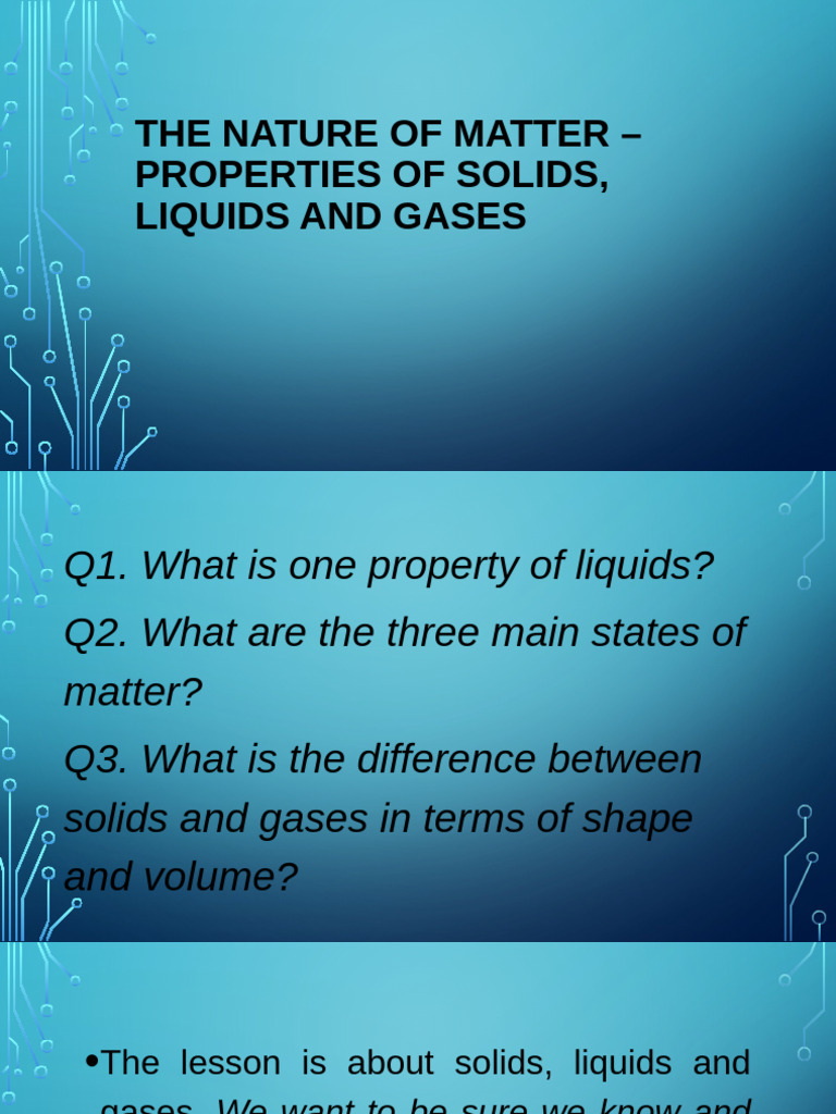 Properties of Matter Explained | PDF