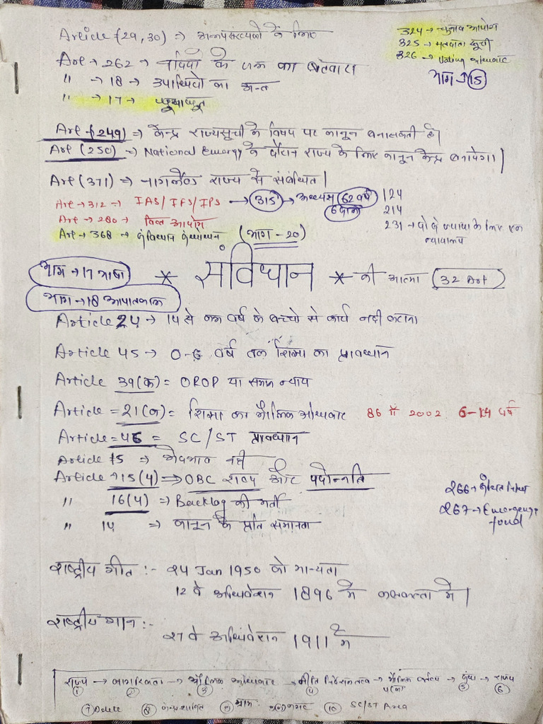 Raghuraj Sir Notes | PDF