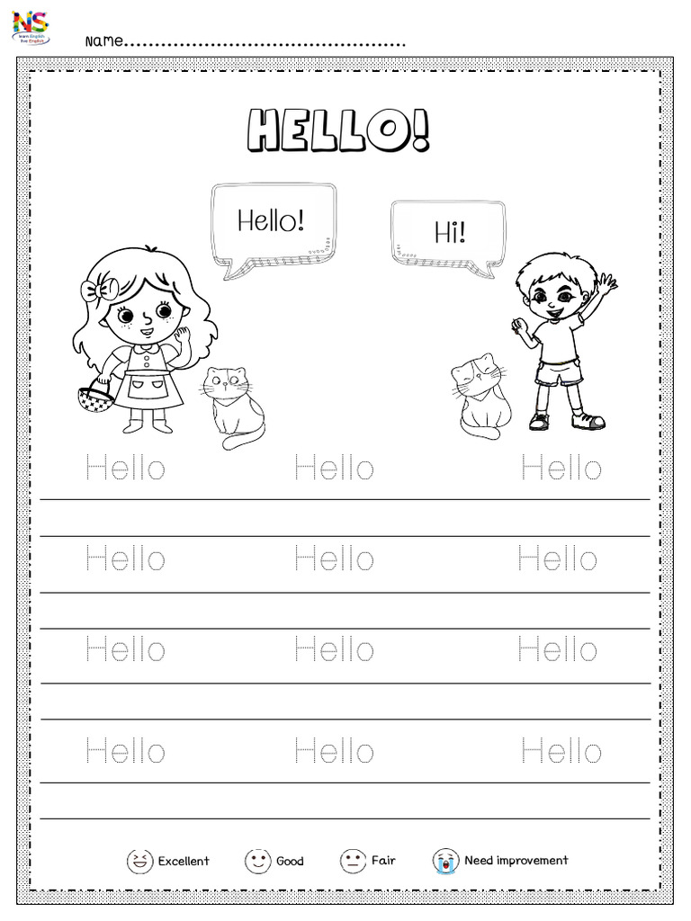 Greeting Patterns and Feedback Scale | PDF