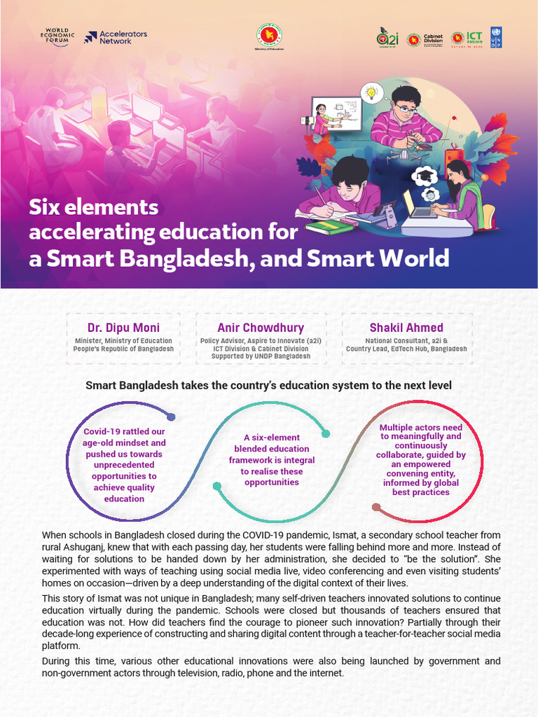 Education For A Smart Bangladesh | PDF | World Economic Forum ...