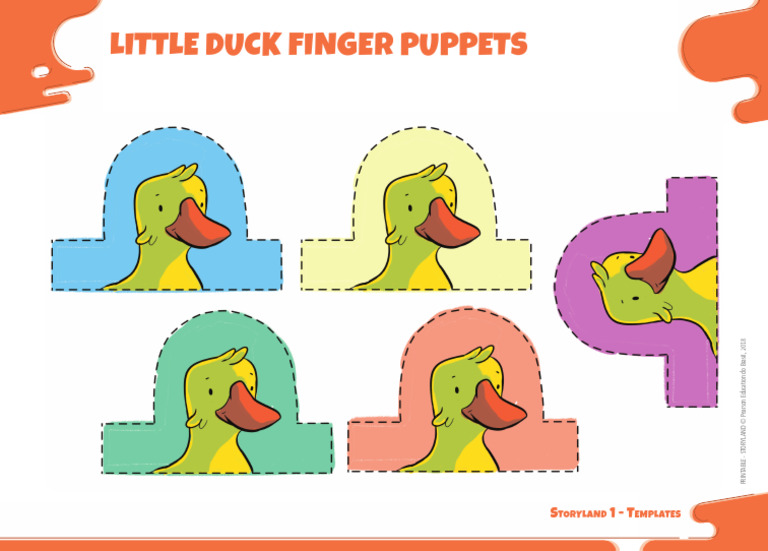 Little Duck Finger Puppets | PDF