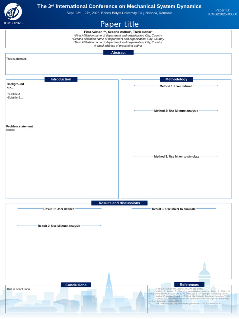 Poster Template | PDF