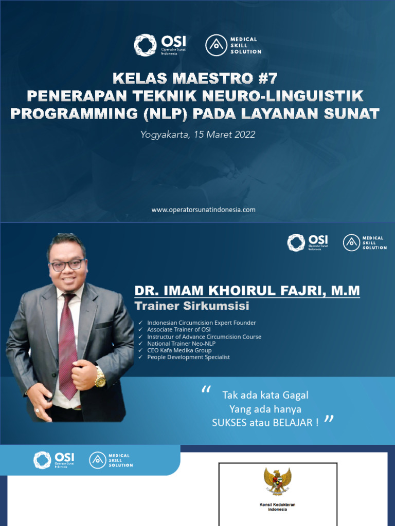 Penerapan Teknik NLP Pada Layanan Sunat | PDF