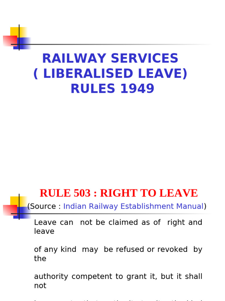1406184589461-Modified Leave.22.12.10 Railway | PDF | Probation ...