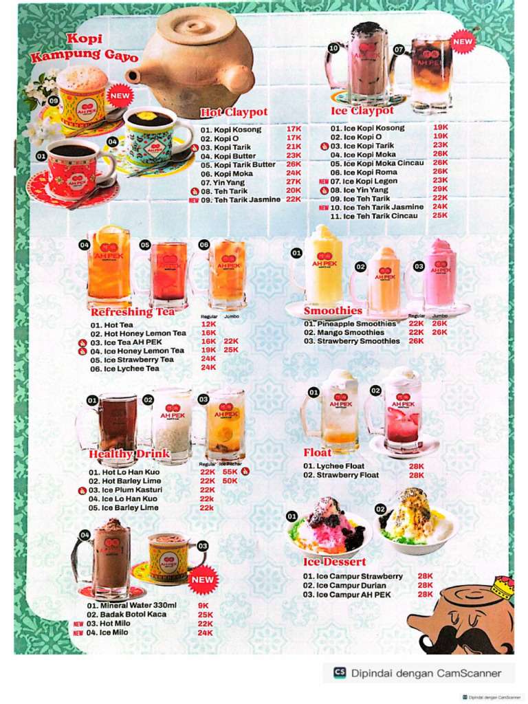 Buku Menu | PDF