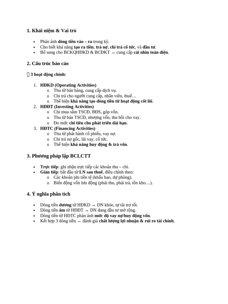 Tóm Tắt BCCC | PDF
