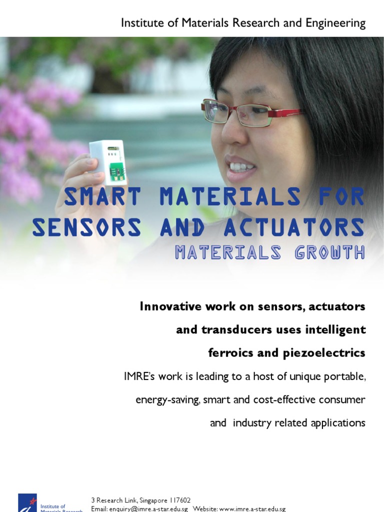 Factsheet - Smart Materials For Sensors and Actuators - 140510 | PDF ...