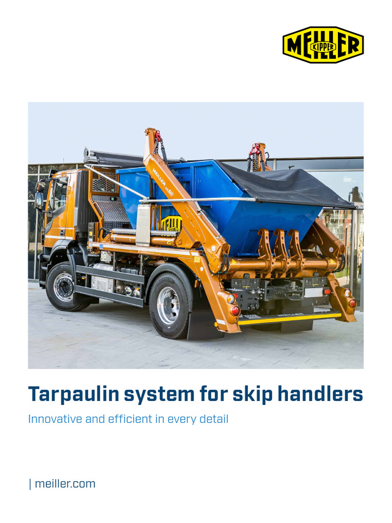 Skip Handler Tarpaulin-systems 1721 En | PDF