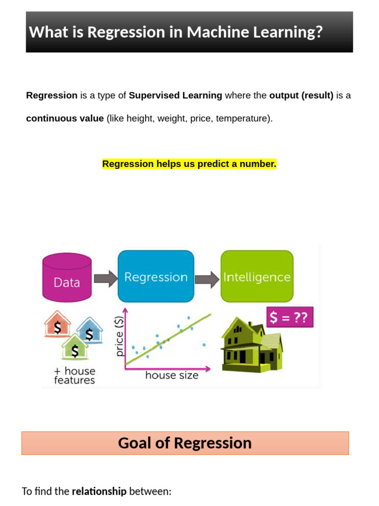 What Is Regression in Machine Learning | PDF | Regression Analysis | Machine Learning
