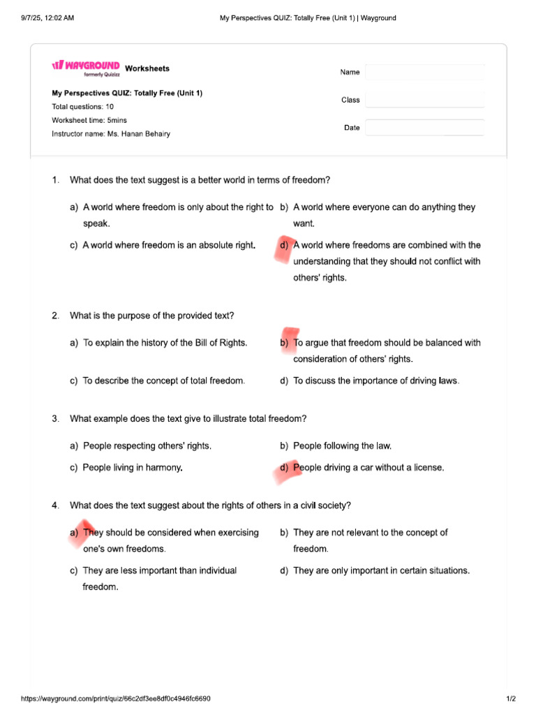 Totally Free Quizizz | PDF
