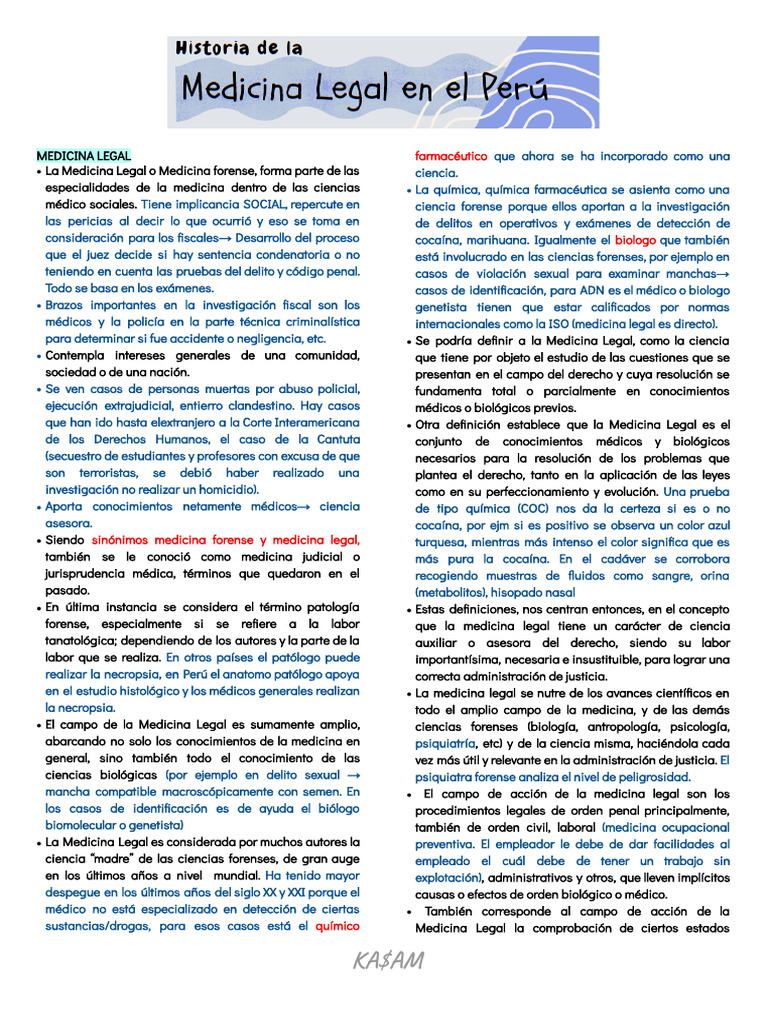 Medicina Legal: Ciencia Forense Esencial | PDF | Jurisprudencia médica ...
