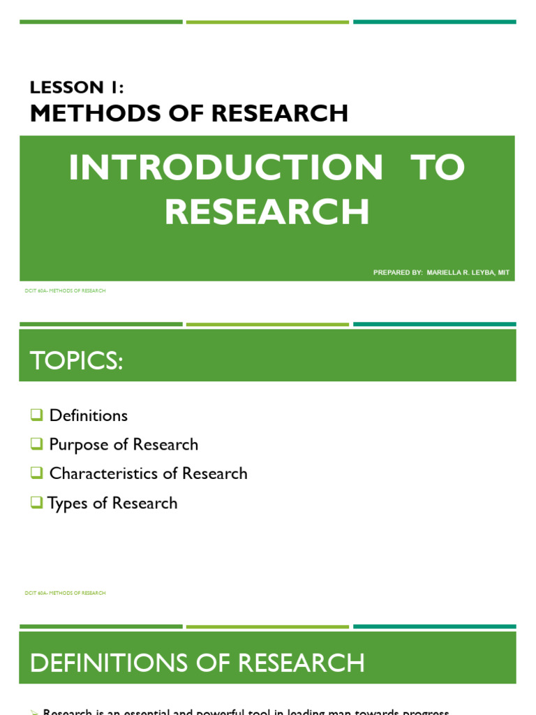 Research Methods Overview and Types | PDF | Quantitative Research | Theory