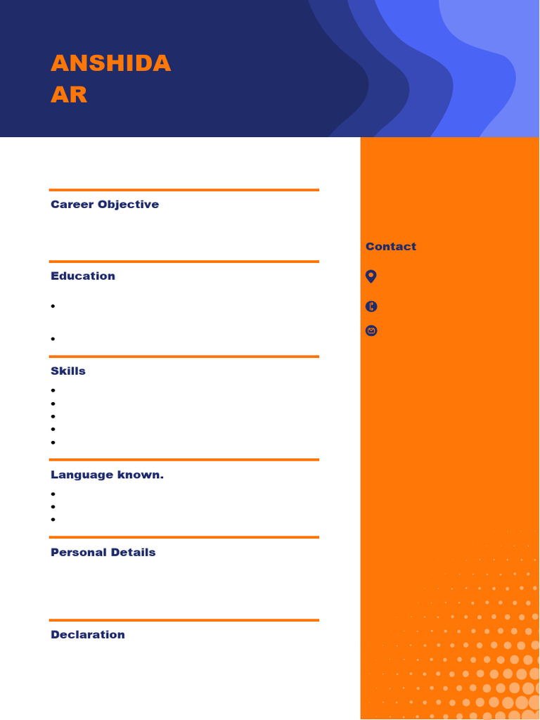 Anshida CV | PDF