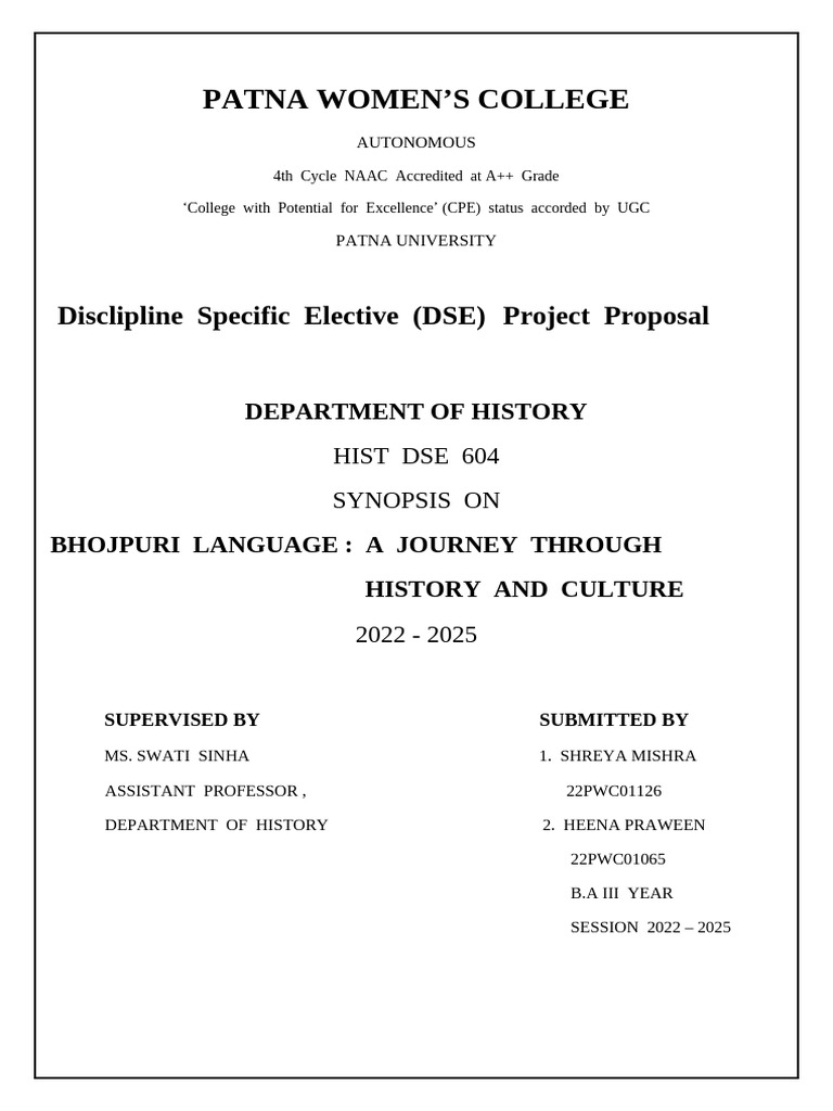 Bhojpuri Language: History and Culture | PDF | Linguistics | Human ...