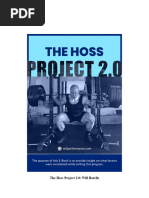 Garage Strength Program | PDF | Weight Training | Physical Fitness