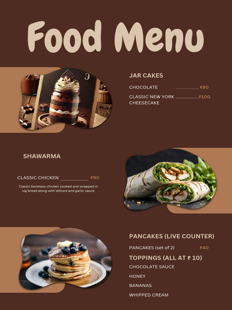 Menu | PDF