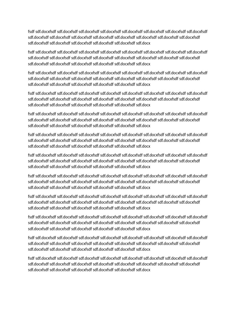 Adsf DFSD | PDF