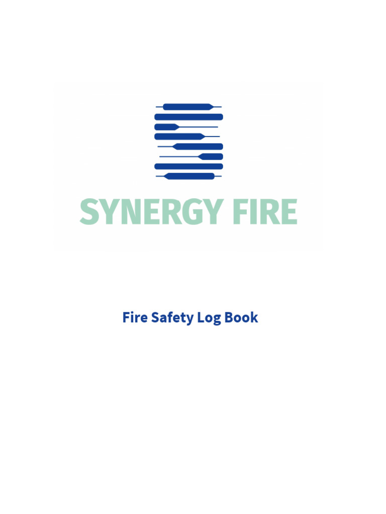 Comprehensive Fire Safety Log Book | PDF | Fire Safety | Emergency ...