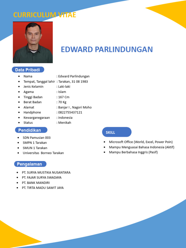 CV Edward Parlindungan - Klinik Pratama | PDF