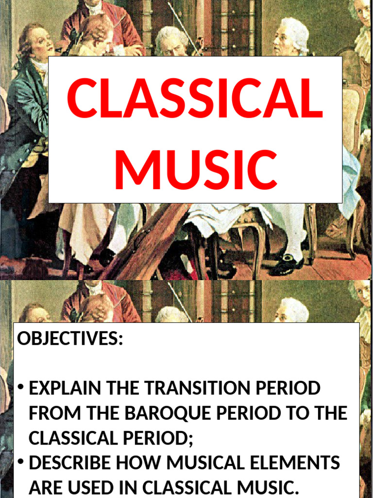 Music Classical Period 2nd Quarter | PDF