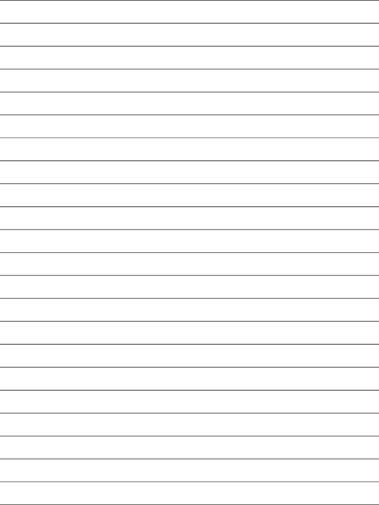 Simple A4 Lined Paper | PDF