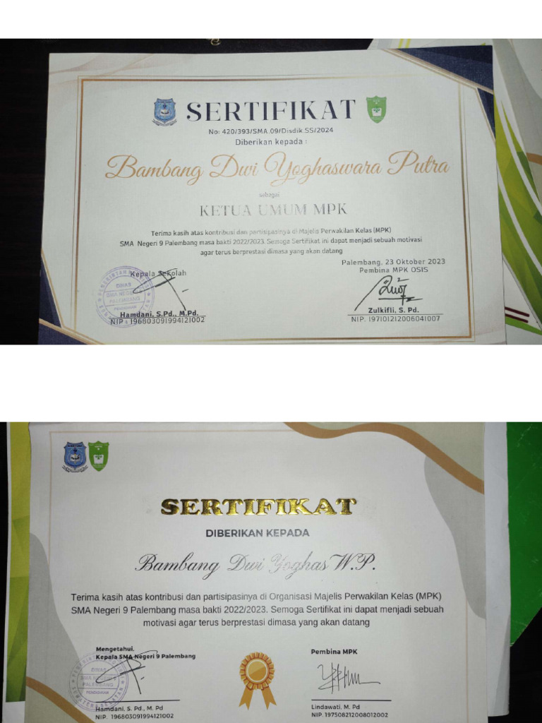 SERTIFIKAT Compressed | PDF