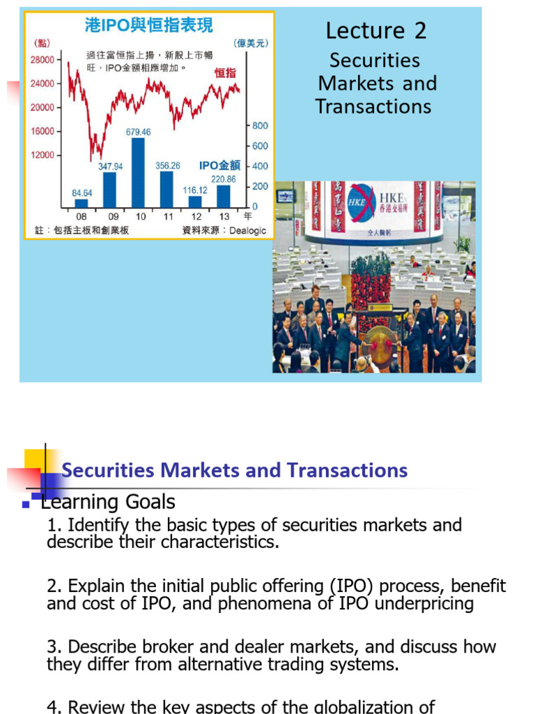Set 2 Securities Market and Transaction | PDF | Margin (Finance ...