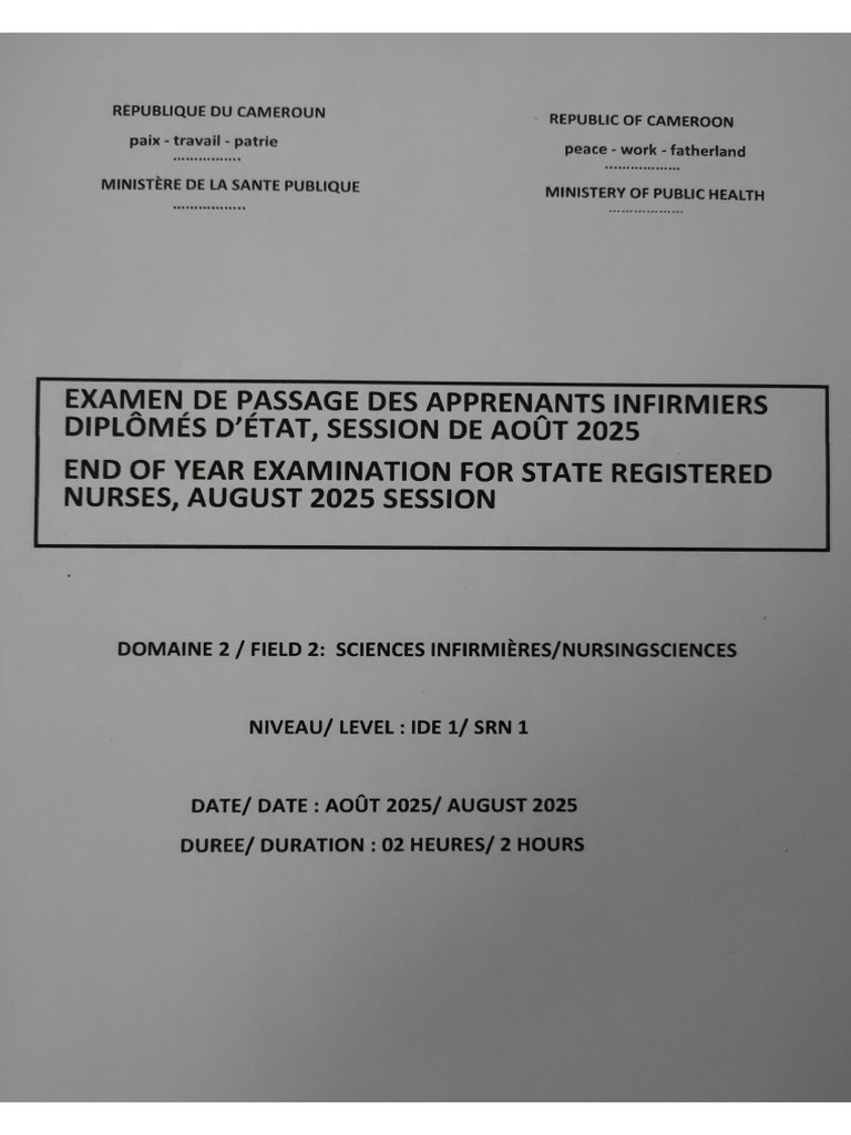 Sciences Infirmières | PDF