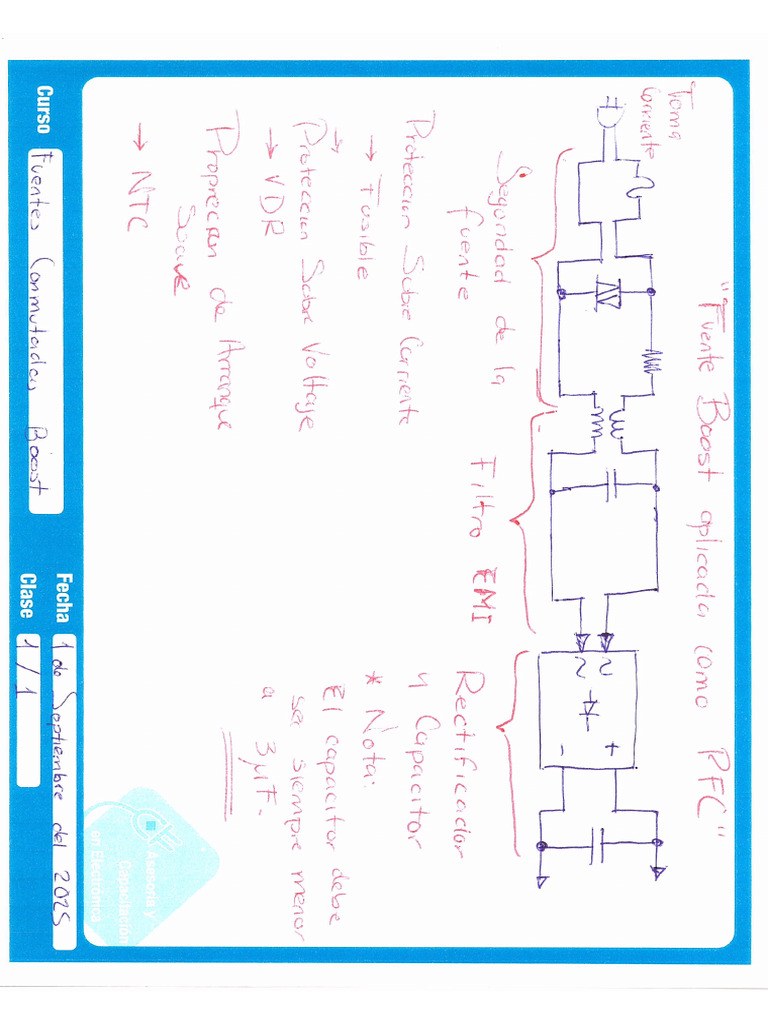 Laminas Clase 1 Fuentes Con Conversor Boost PDF | PDF