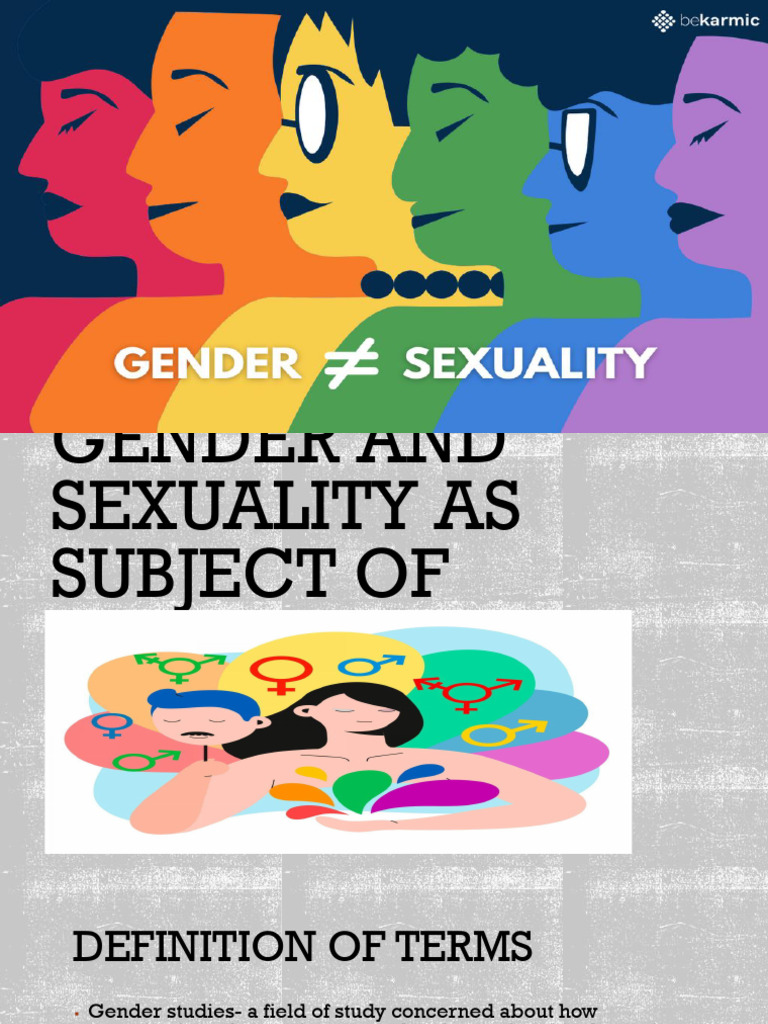 Understanding Gender Studies Basics | PDF | Gender | Gender Studies
