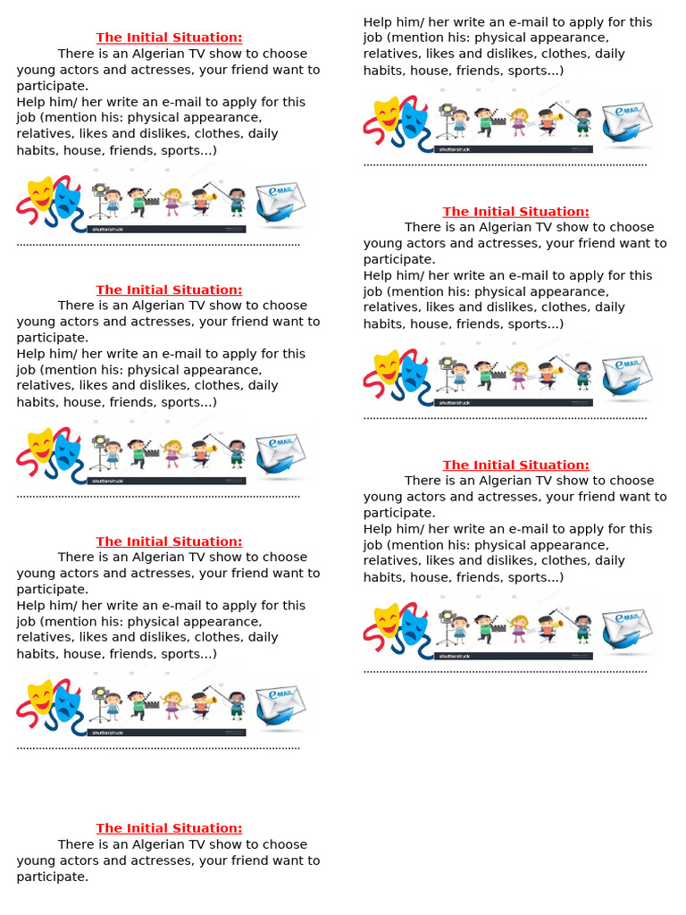 2MS Seq 1 The Initial Situation | PDF