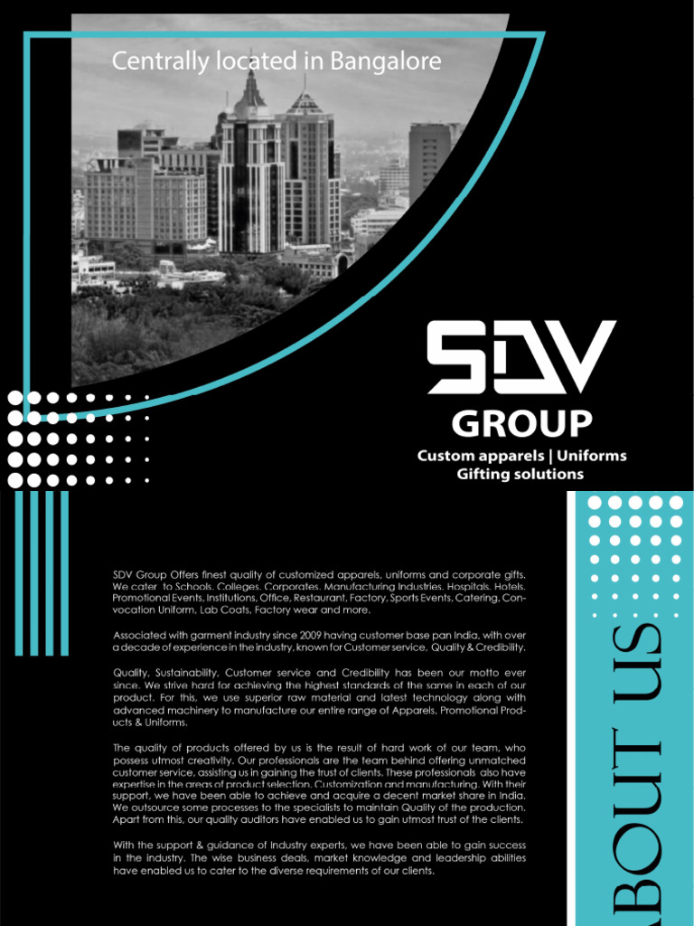 SDV Group Company Profile WCB | PDF