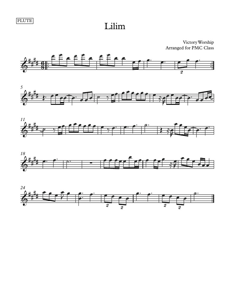 Lilim - Full Score | PDF