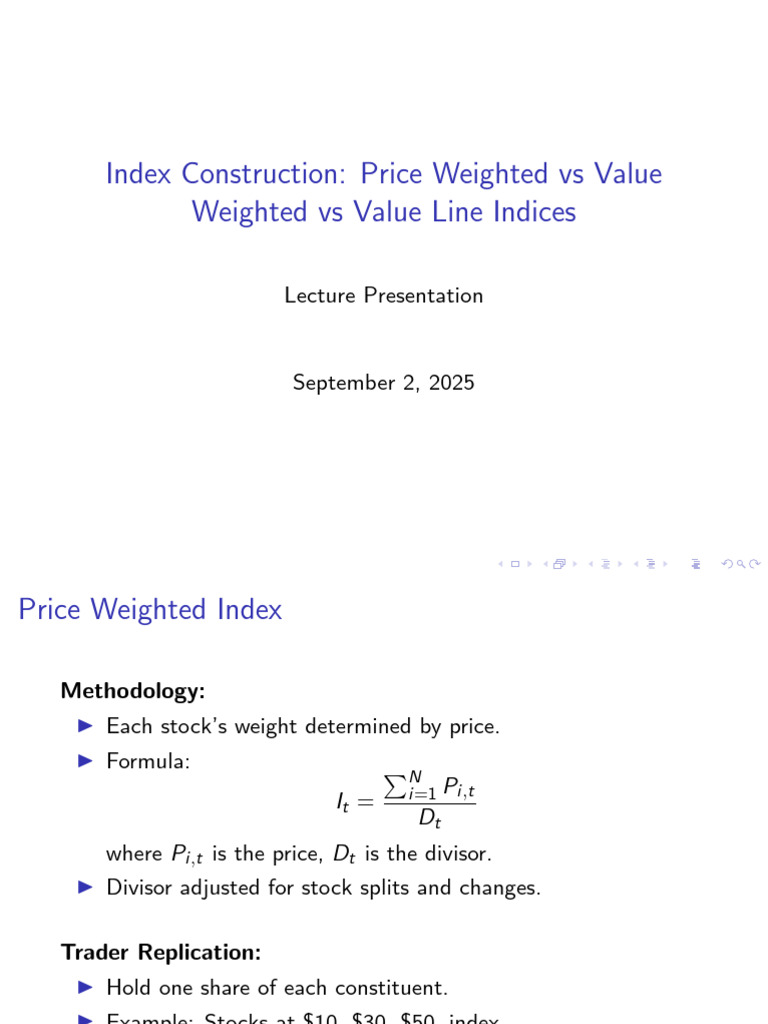 Index Construction Replication-2 | PDF | Market Capitalization ...