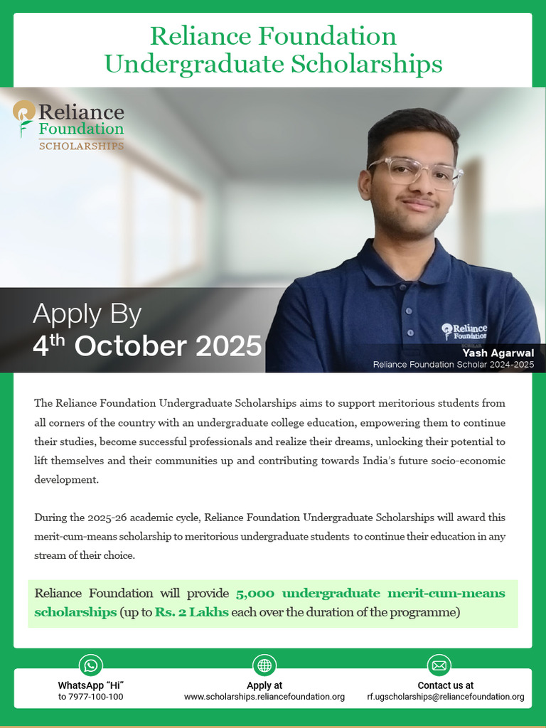 RFS - UG Launch Flyer Changes 2025 v3 | PDF