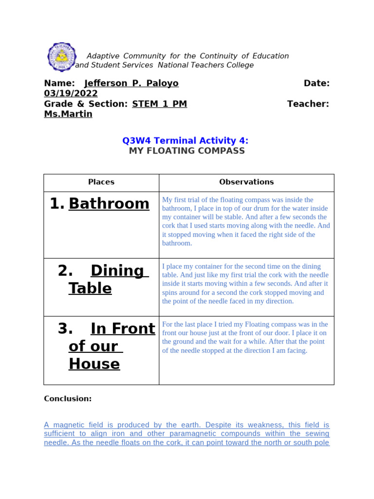Adaptive Community For The Continuity of Education and Student Service1 ...