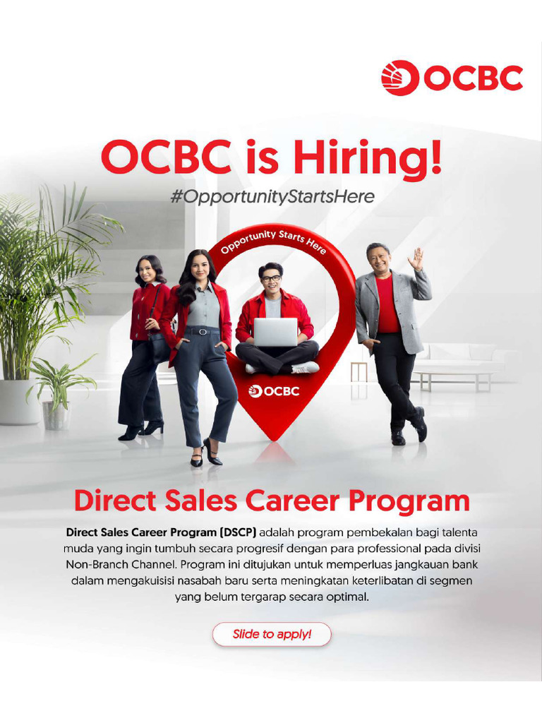 OCBC Direct Sales Career Program-1 | PDF
