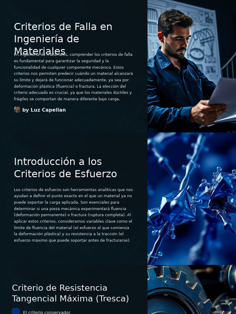 Criterios de Falla en Ingenieria de Materiales | PDF | Fractura ...