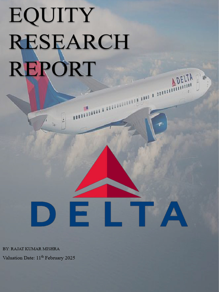 Delta Air Lines Equity Research Report | PDF | Delta Air Lines ...